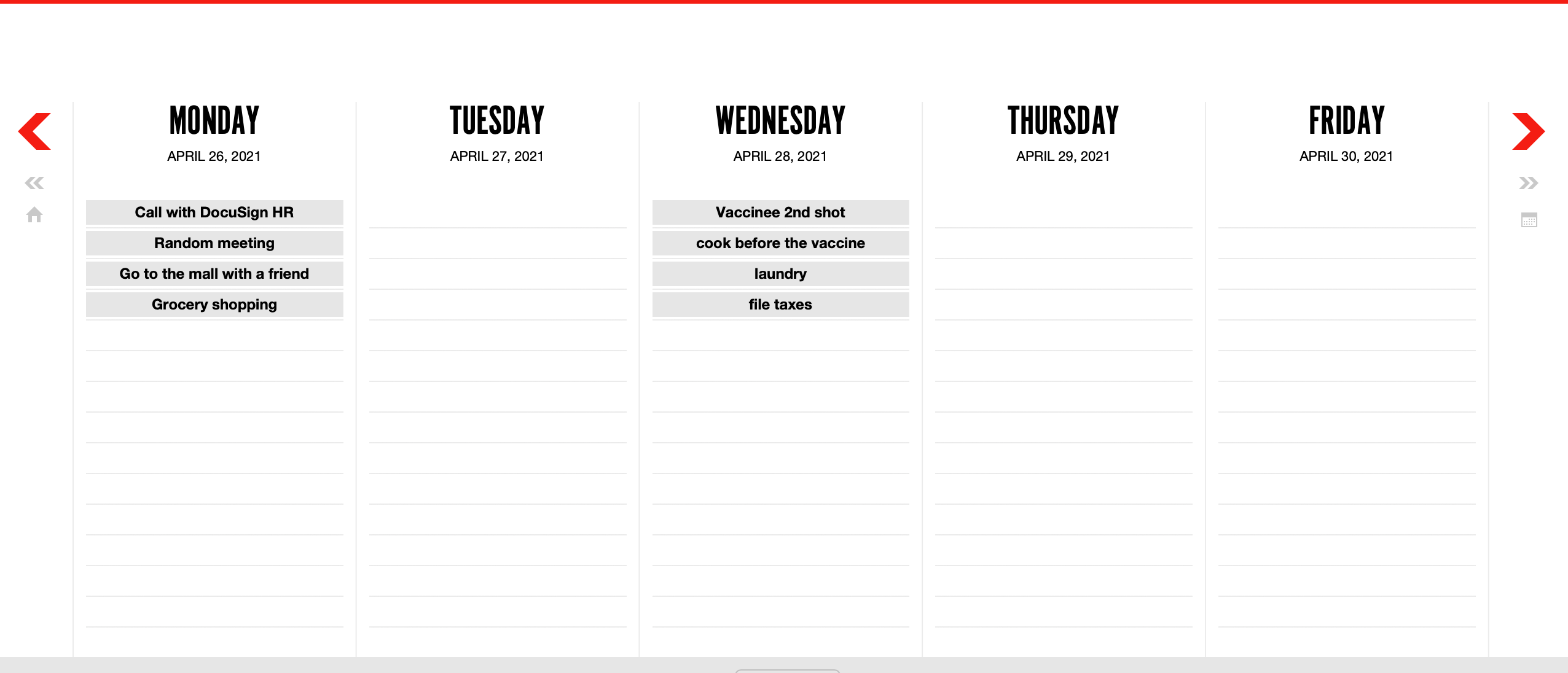 Why I started planning my weeks before planning my days