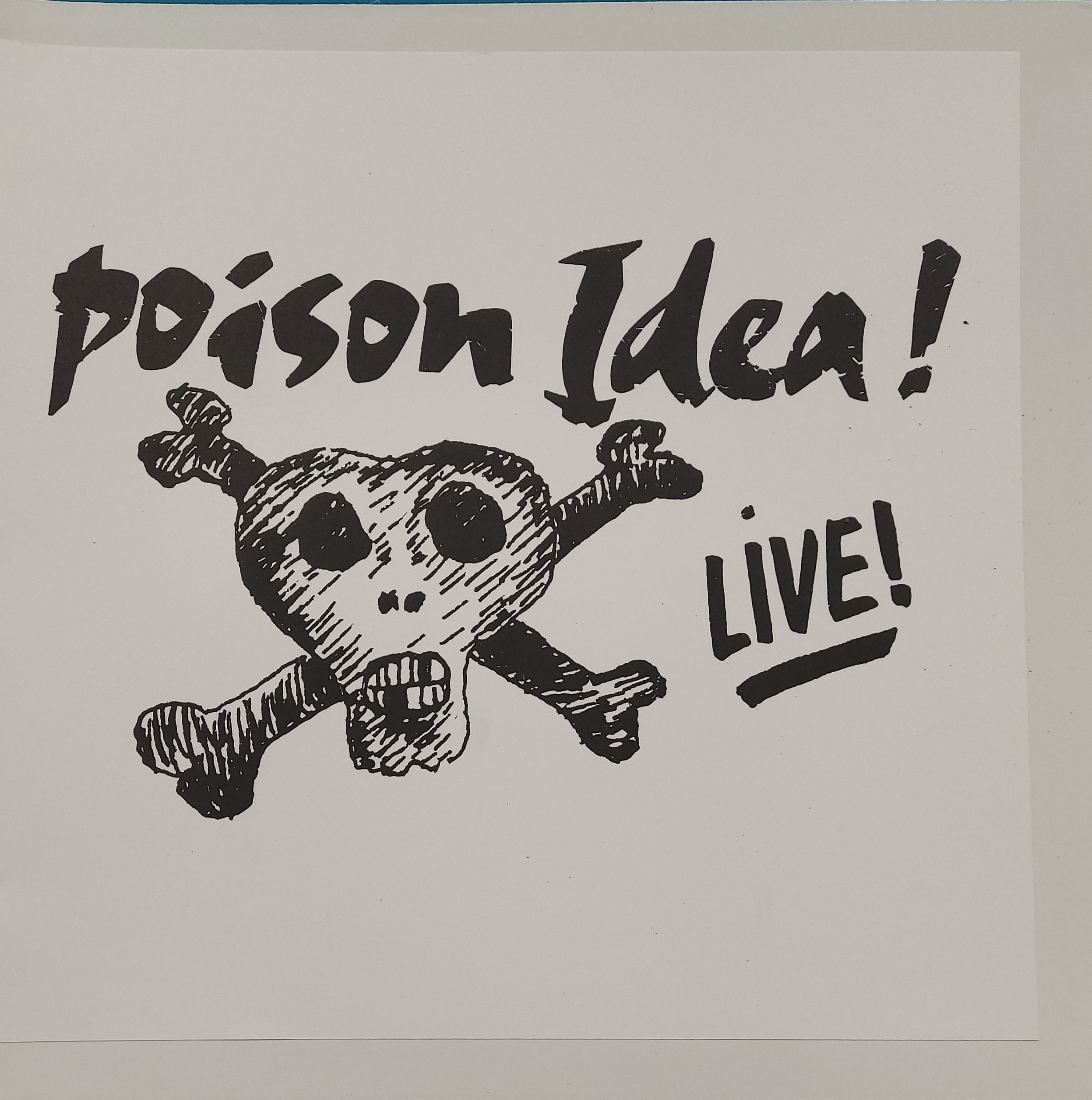 NO IDOLS RECORDS #.50: POISON IDEA "THE BEAST COMES EAST" LP (LIMITED ...