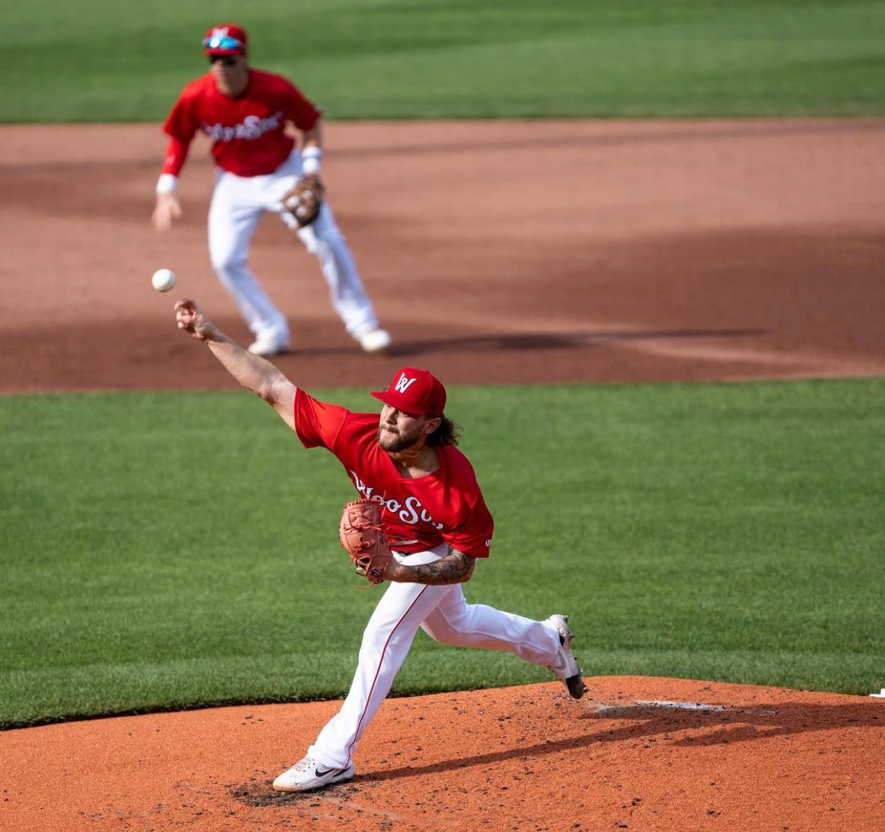 Chase Shugart with back-to-back saves for WooSox pitching in high ...