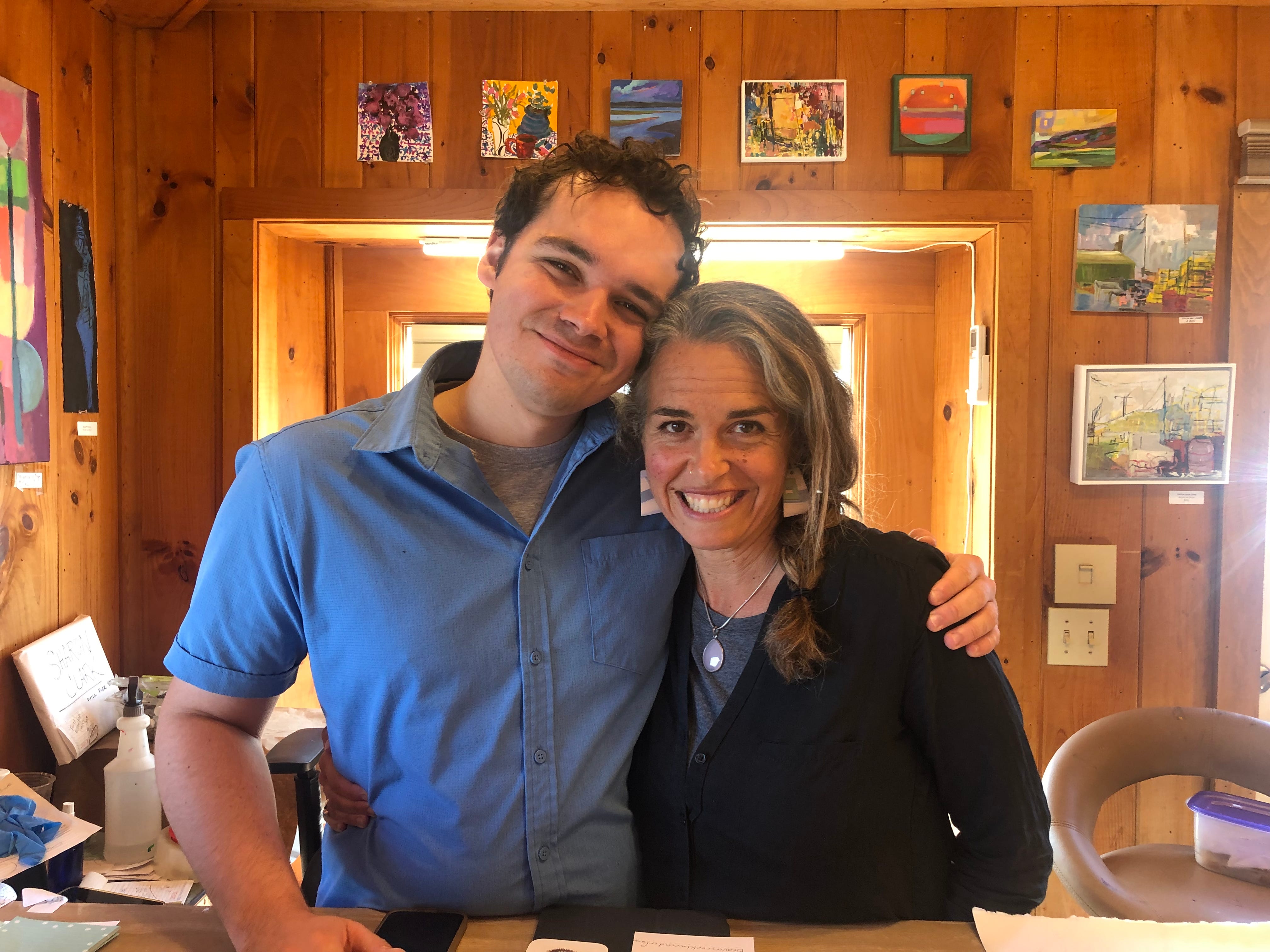 Loren Doucette, painter - by Amy Allen - Palate & Palette