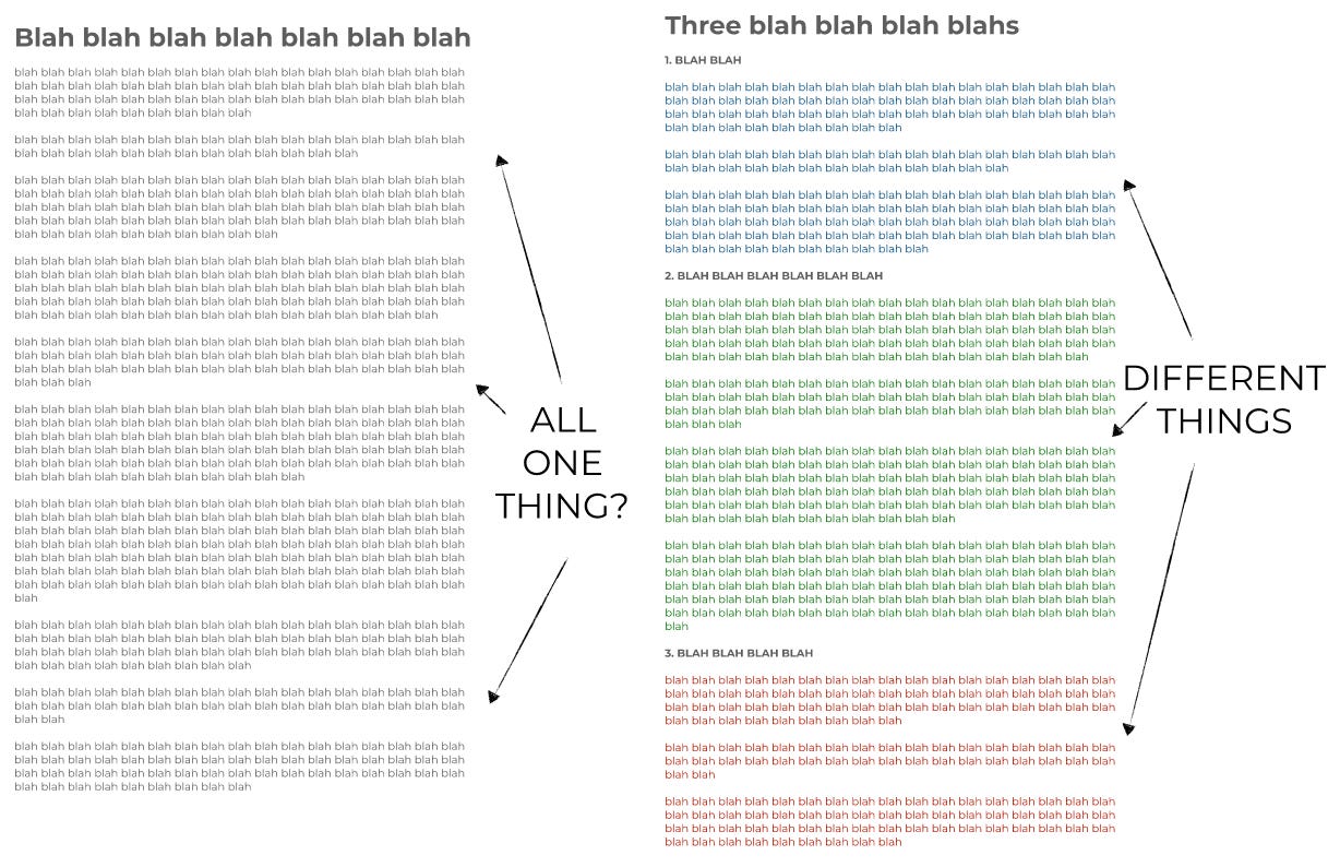 How I learned to stop worrying and structure all writing as a list