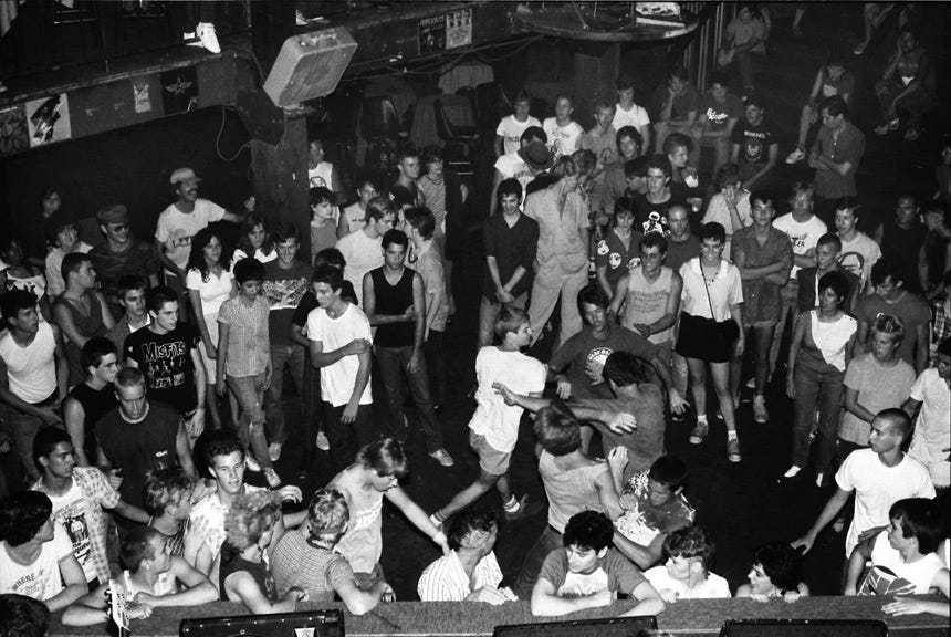 Club Foot: the early '80s - by michaelcorcoran