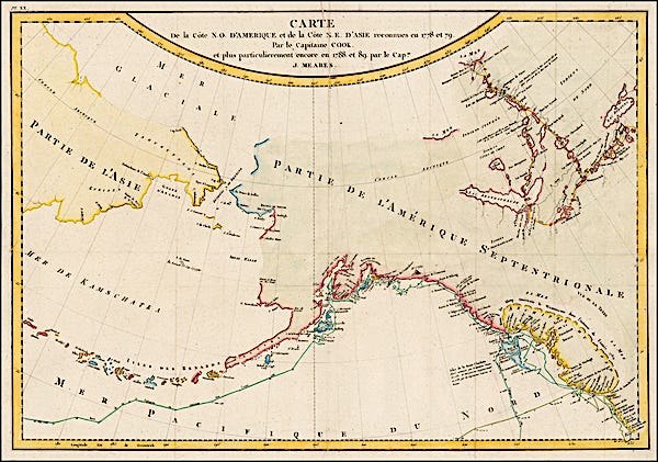 Antique Maps of Alaska - by Helen Hegener