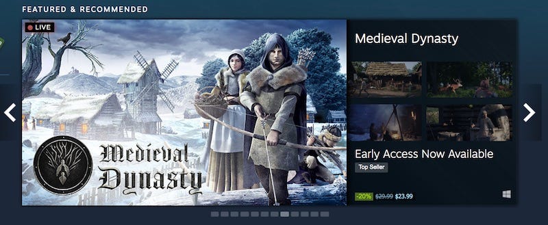 The 'mysterious' Steam algorithm - not that scary?