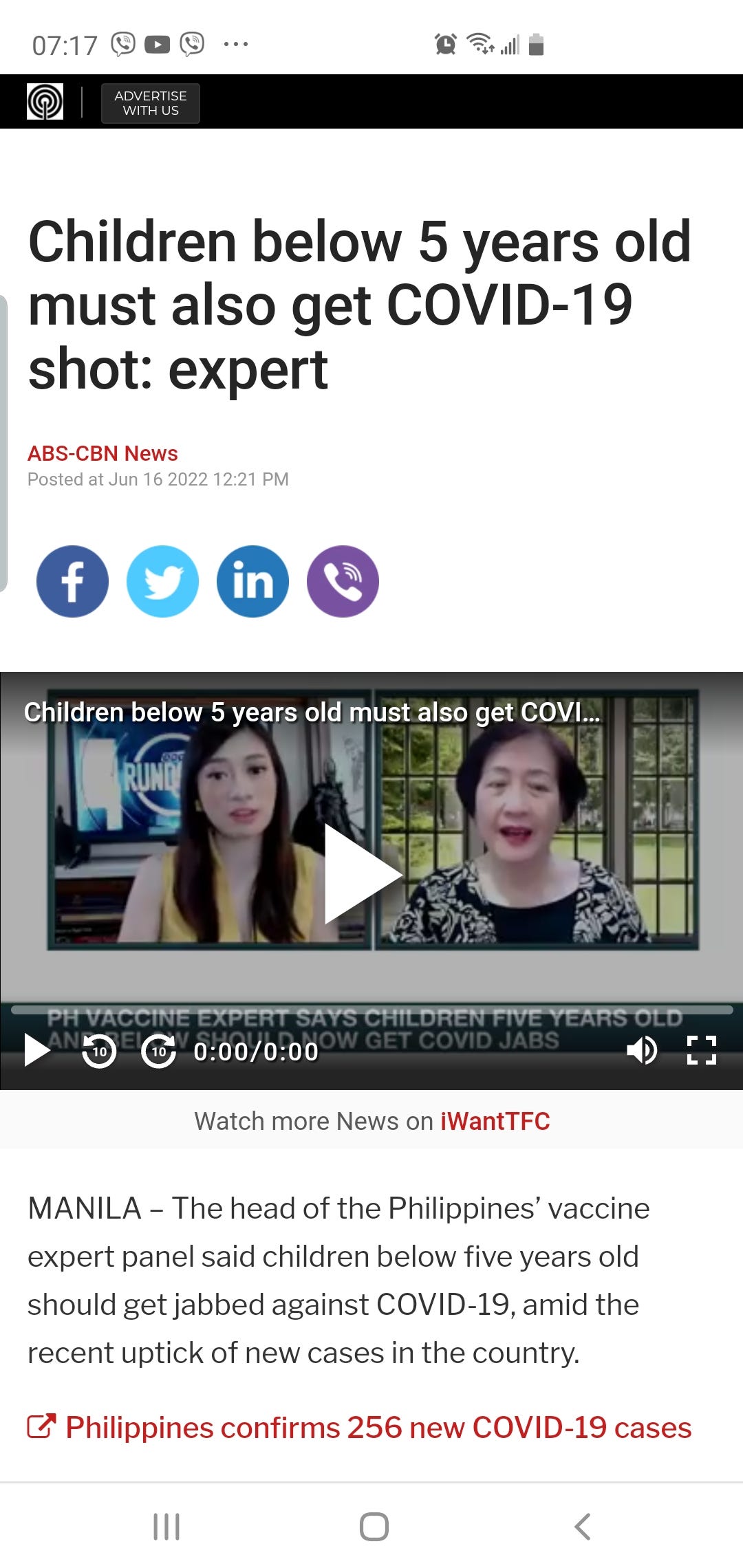 Philippines DOH Secretary Calls for Vaccination of Under 5s with mRNA ...