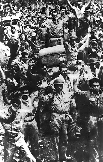 American forces surrender on Bataan - by Martin Cherrett
