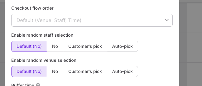 Customize How Clients Book Appointments - Momence Changelog