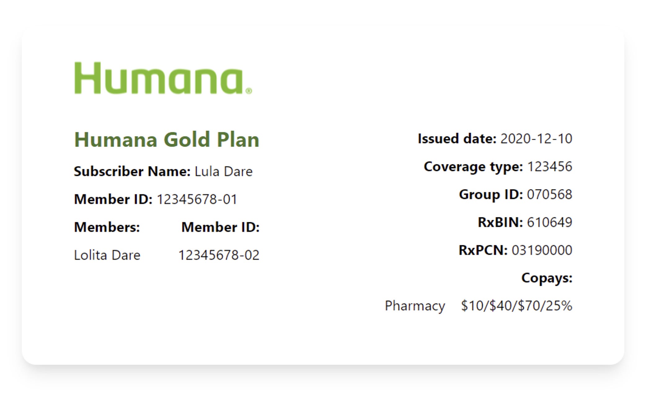 Testing CARIN Digital Insurance Cards (🧪,📱,⚕️,💳)