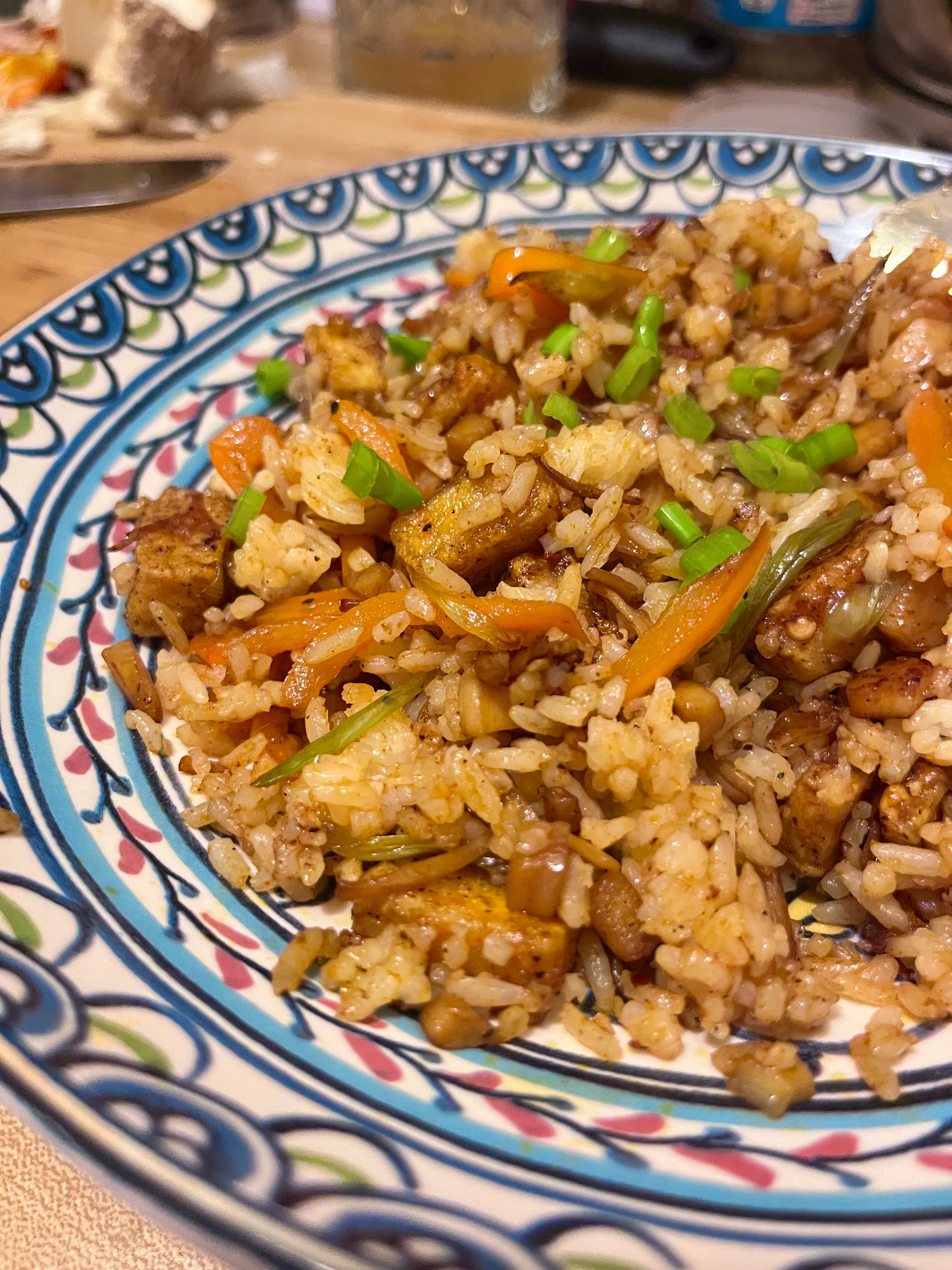 Fried Rice - by Anjali Sundaram - Cooking For One