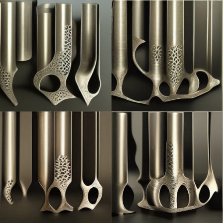 AI Produced Design for Additive Manufacturing