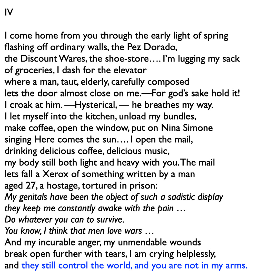 21 Love poems - Adrienne Rich - by aranya - Poetly