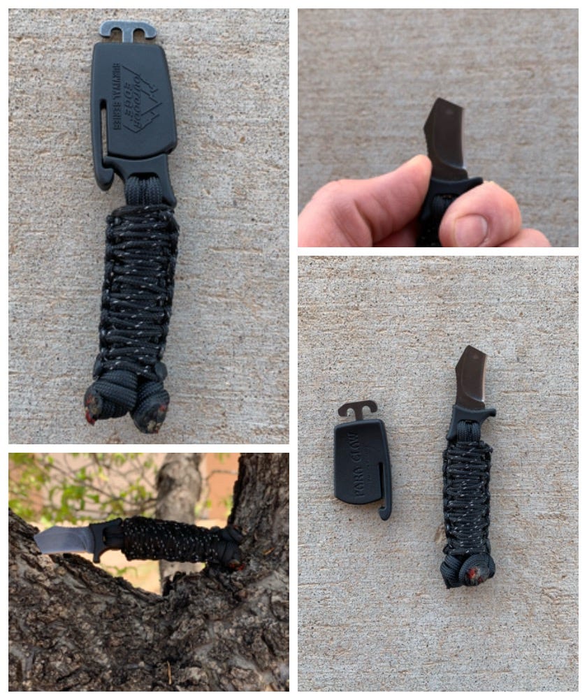 Outdoor Edge Paraclaw (tanto mod)