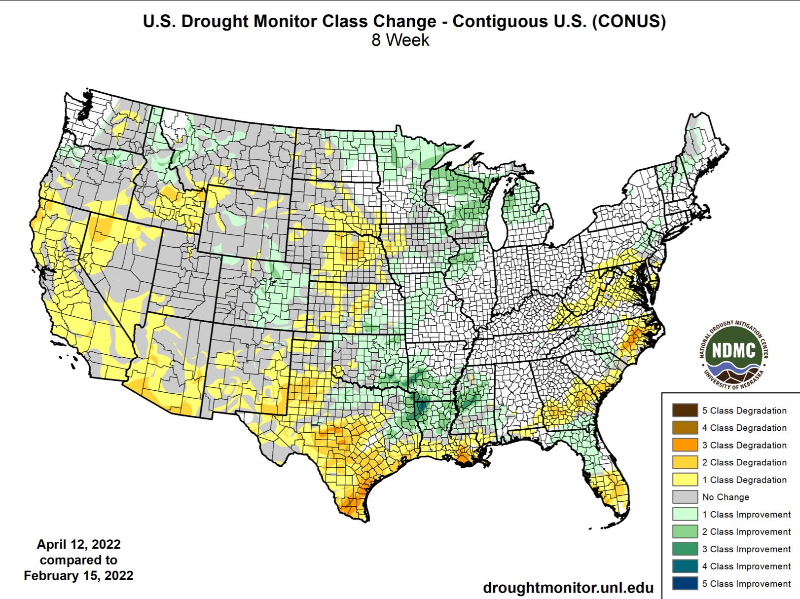 Drought Expands, Storm Activity Stays East