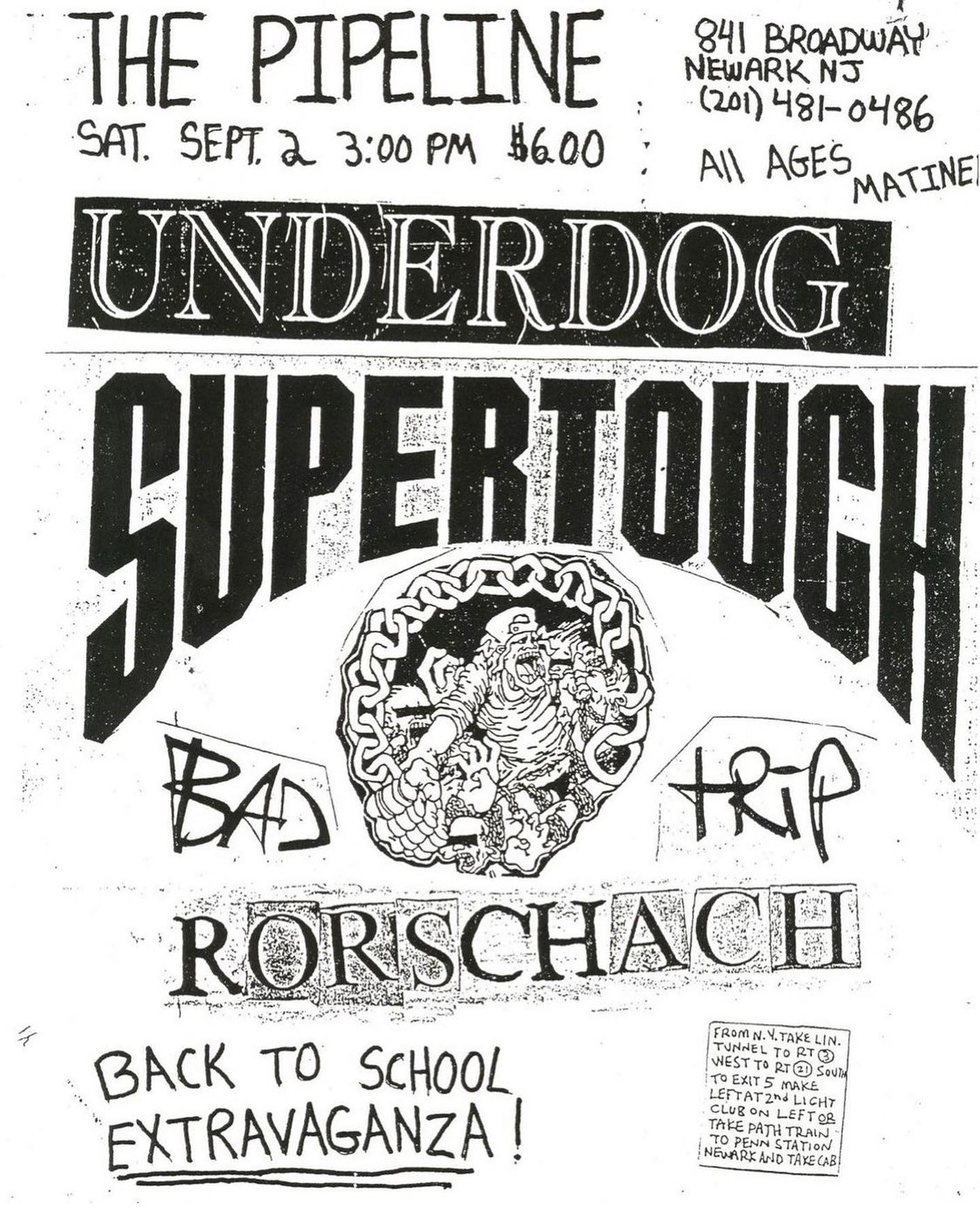 FROM THE NYHC BOOK ARCHIVES: CHARLES MAGGIO (RORSCHACH)