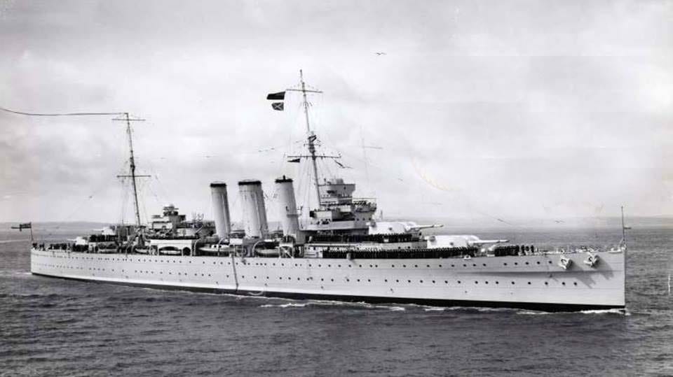 HMS Dorsetshire and Cornwall sunk - by Martin Cherrett