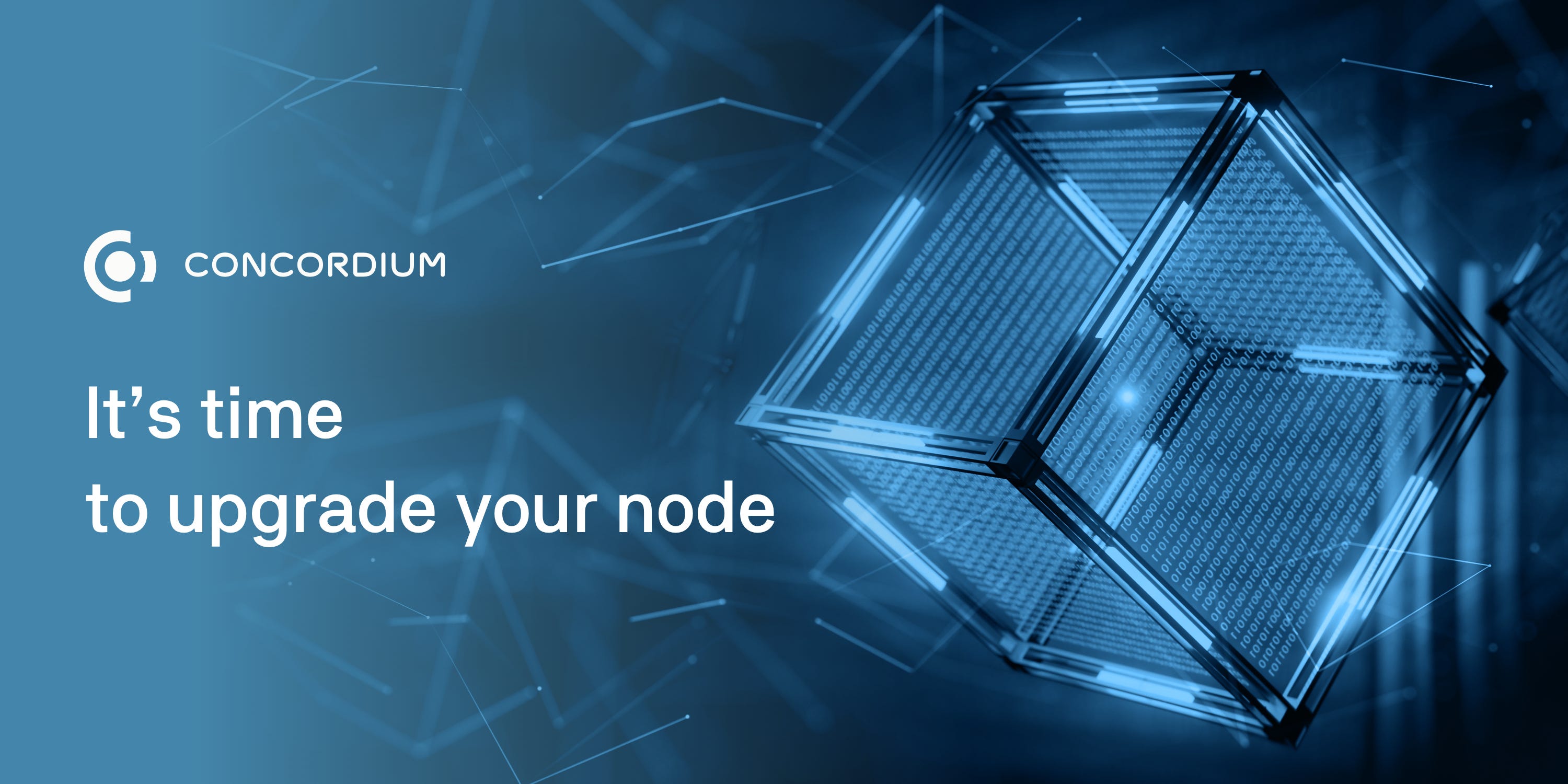 ⌛ It's time to upgrade your nodes - by Team Concordium
