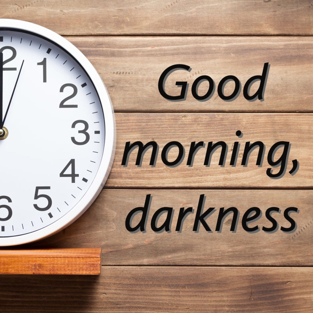 Good morning, darkness - by Katrina de Schiffert - Meraki