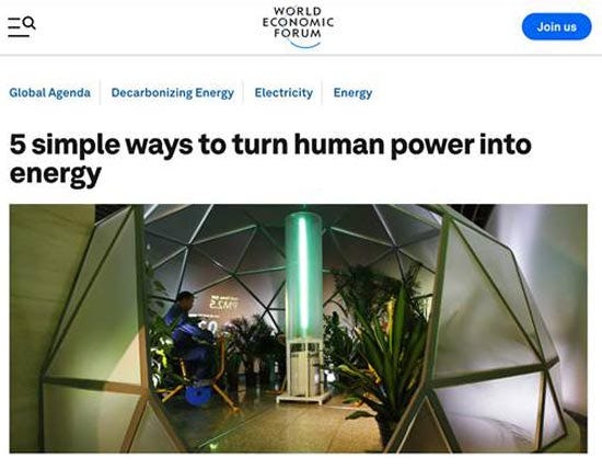 Meet the Human Battery, a New Source of 'Green' Energy