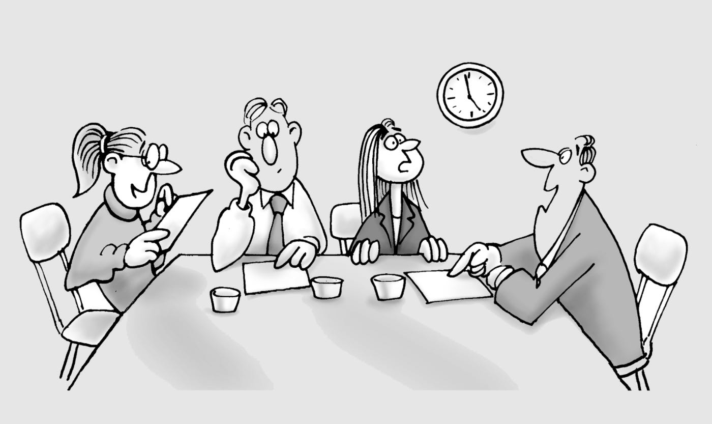 Six types of destructive behaviors in meeting and one way to rectify it