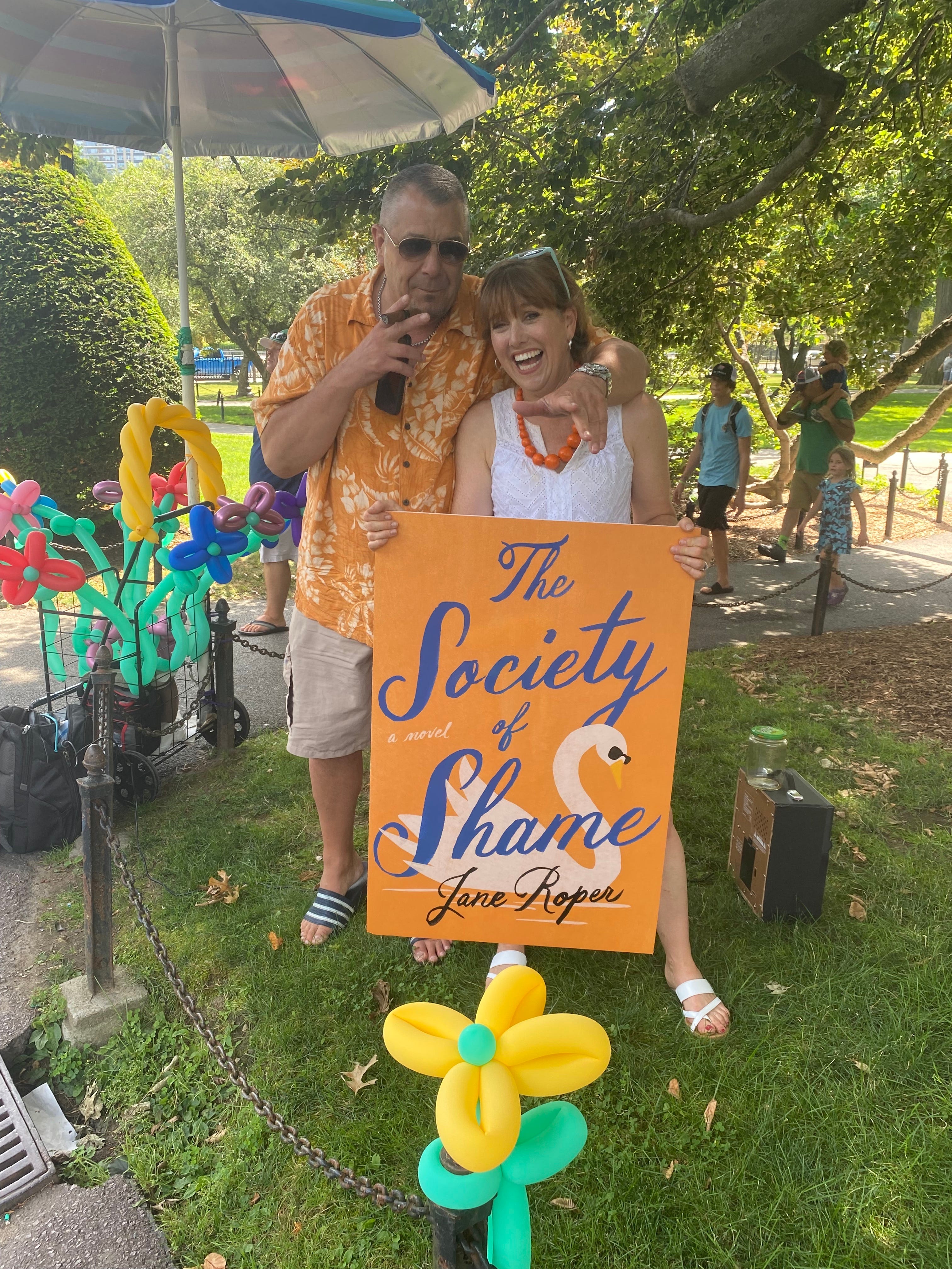 The Society of Shame(less self-promotion) - by Jane Roper