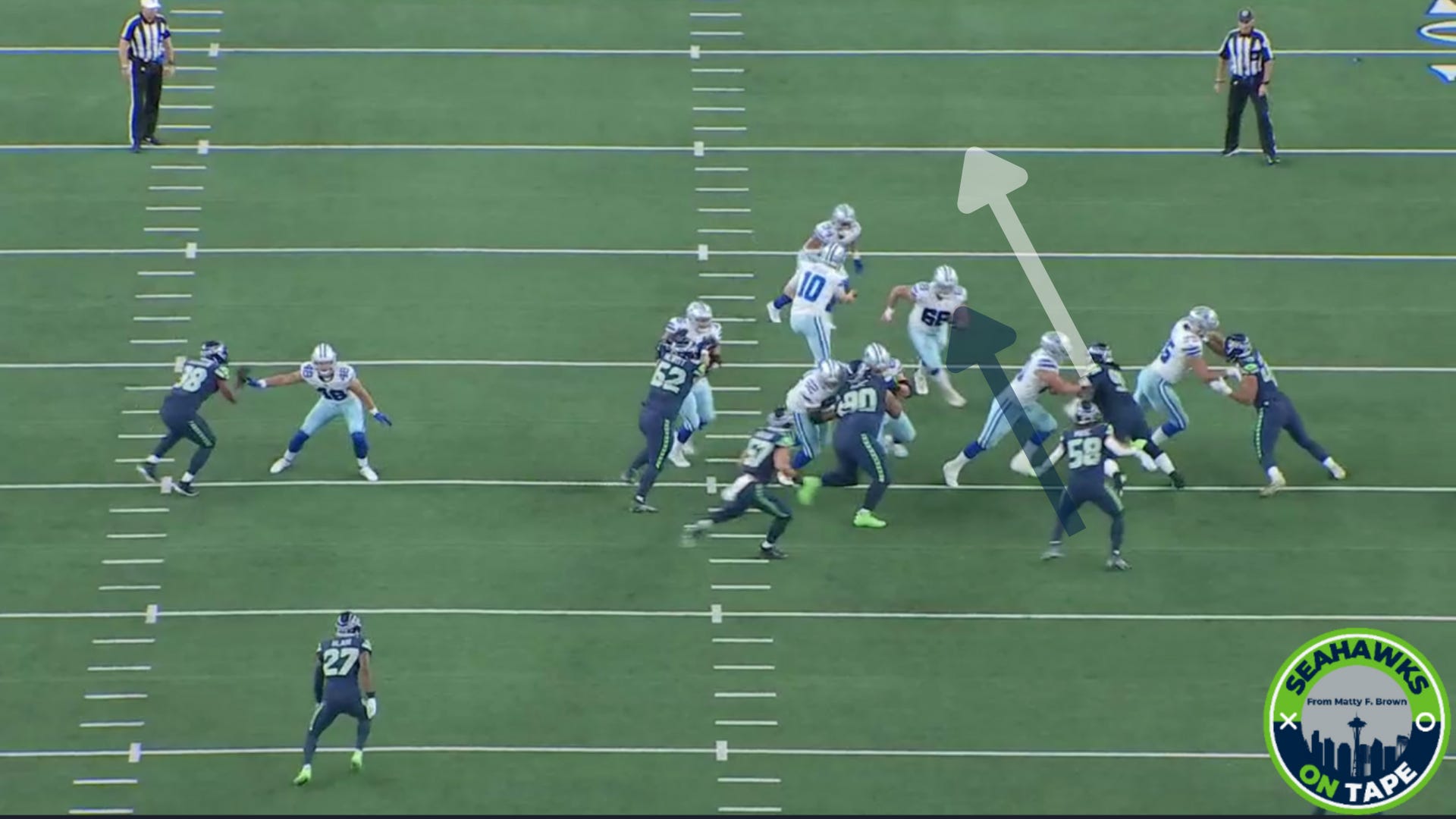How The 2022 Seahawks Will Play Two-High Structures Yet Win Vs. The Run