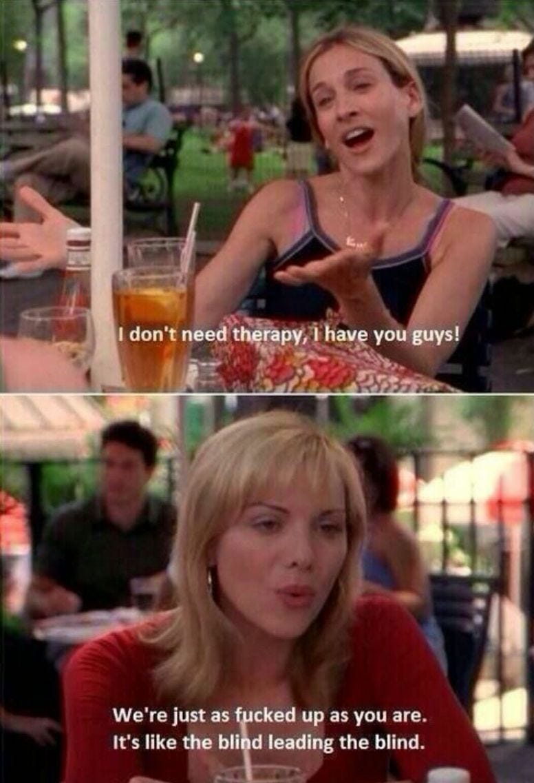 The blind leading the blind - by Marella Ricketts