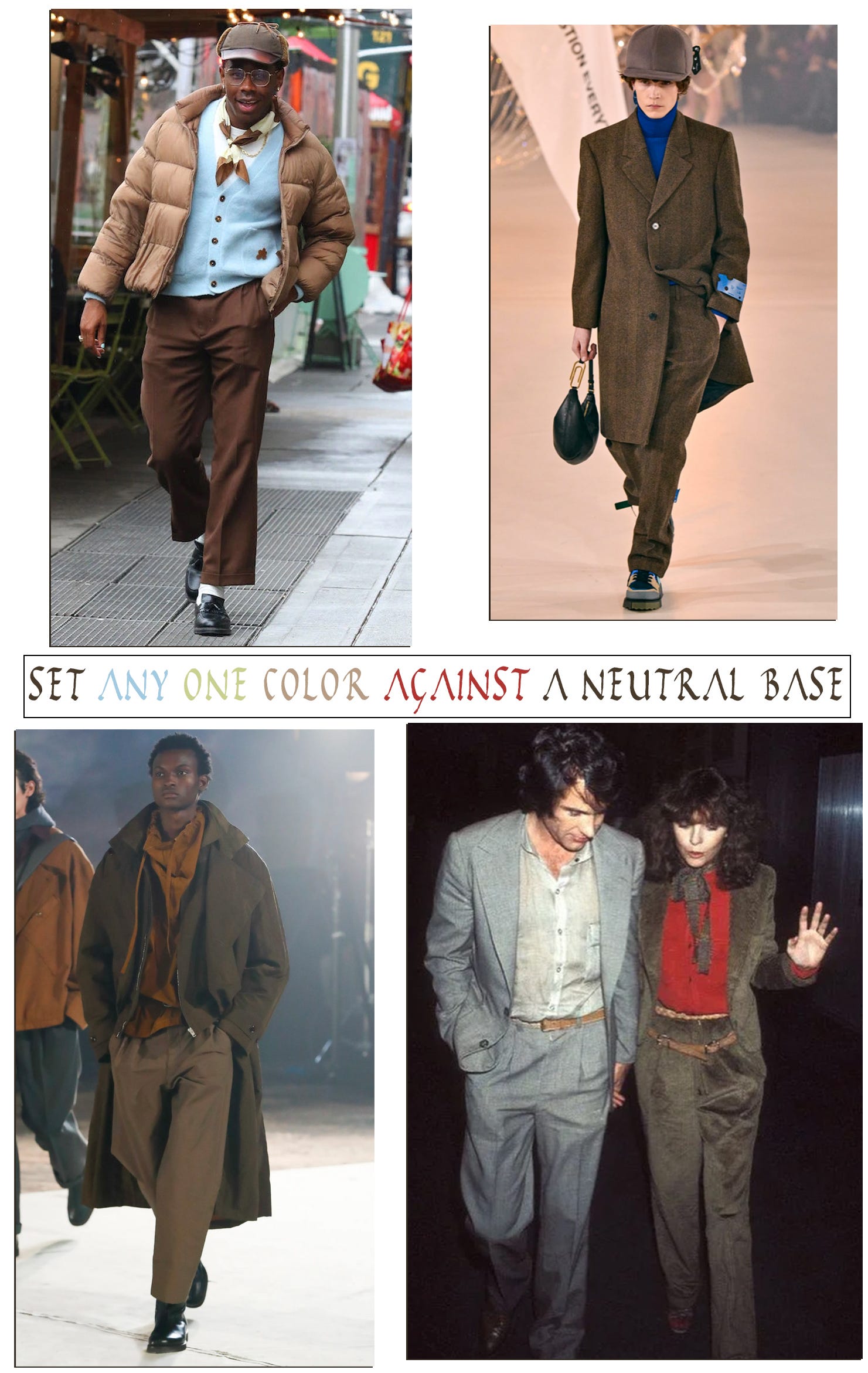 How to wear COLORS well - Blackbird Spyplane