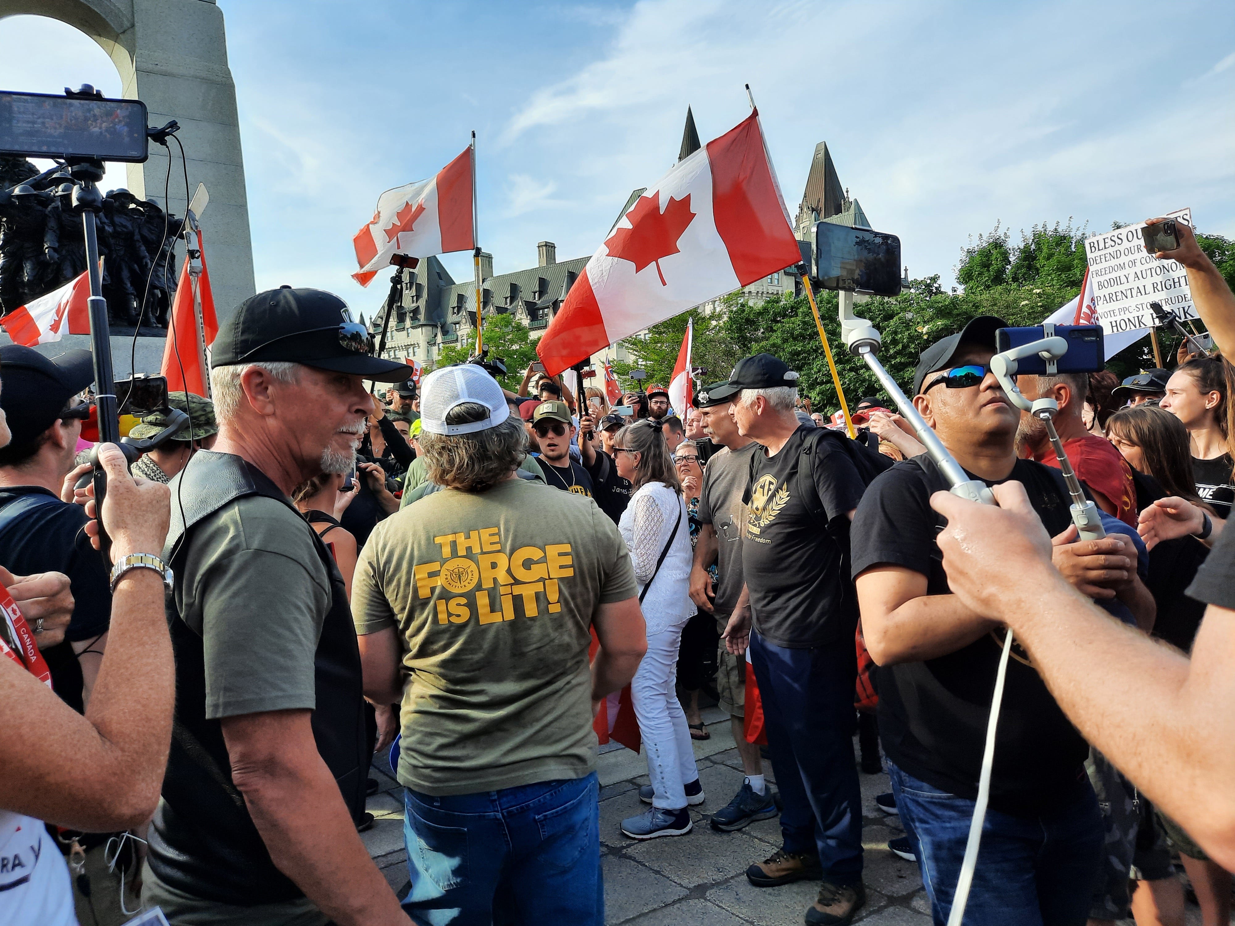 James Topp and I and his team arrive at the Tomb of the Unknown Soldier ...