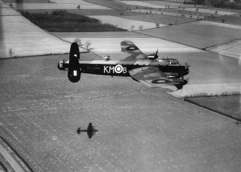 Low Level Lancaster raid on Augsburg - by Martin Cherrett