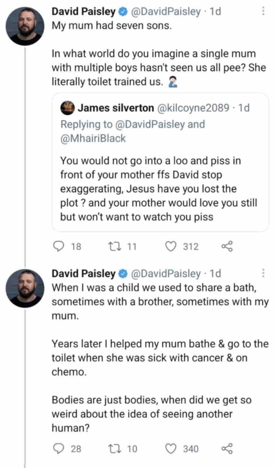 David Paisley continues to harass lesbian Ceri Black using Northern ...