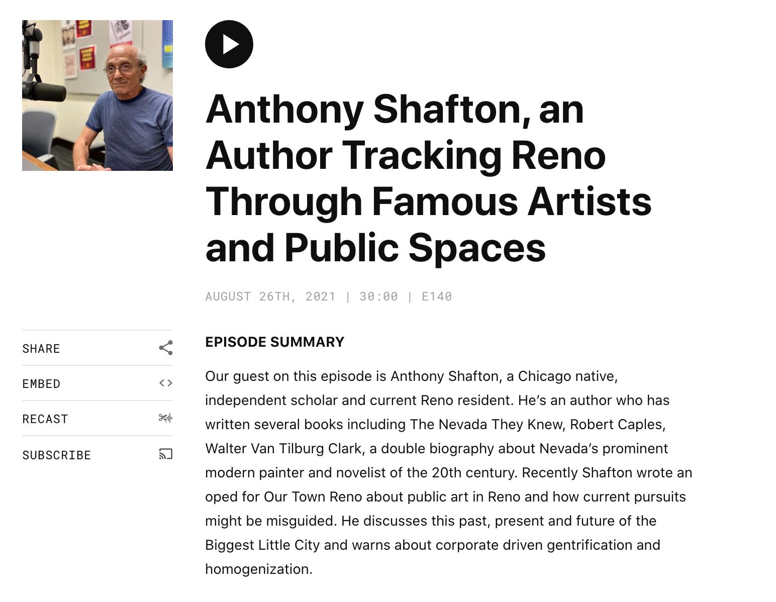 Reno Cracking Down - Our Town Reno Newsletter