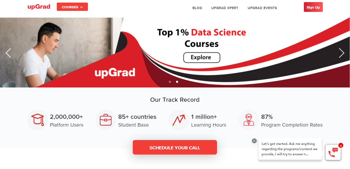 UpGrad - Online Edtech Platform - by Soughat Uderani