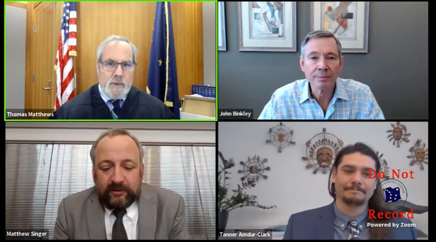 The Alaska Redistricting Board takes the stand in defense of Valdez pairing