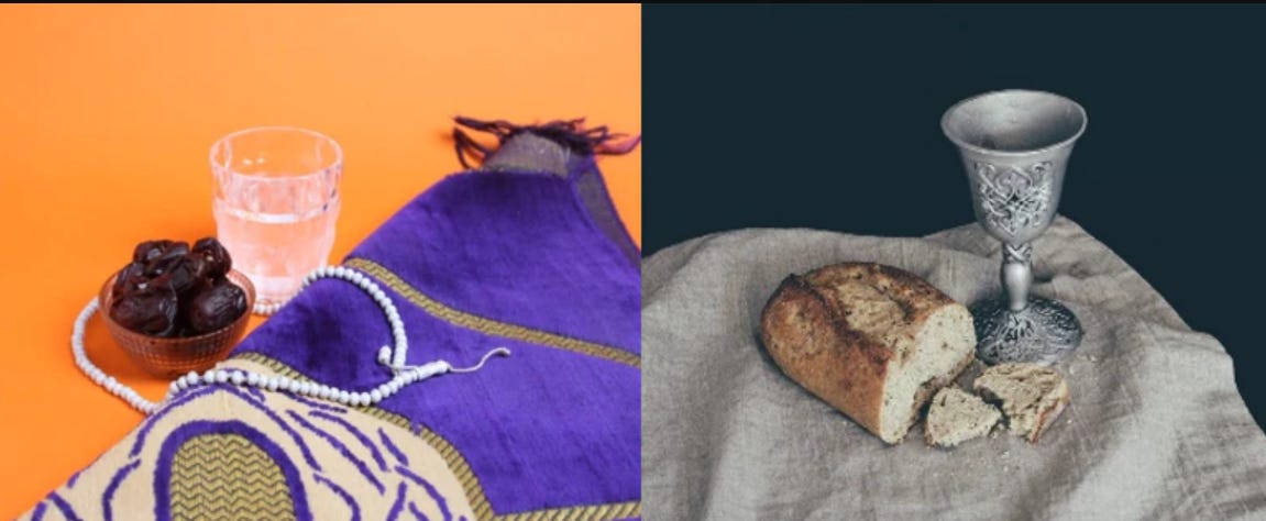 OBSERVING MUSLIM RAMADAN DURING THE CHRISTIAN EASTER SEASON