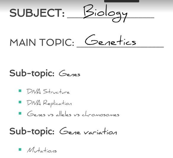 How to Write Study Notes That Really Work