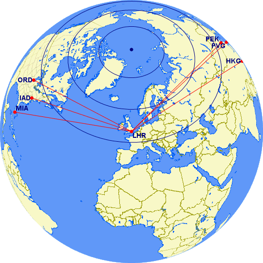 Cool Aviation Maps - by Oliver Ranson