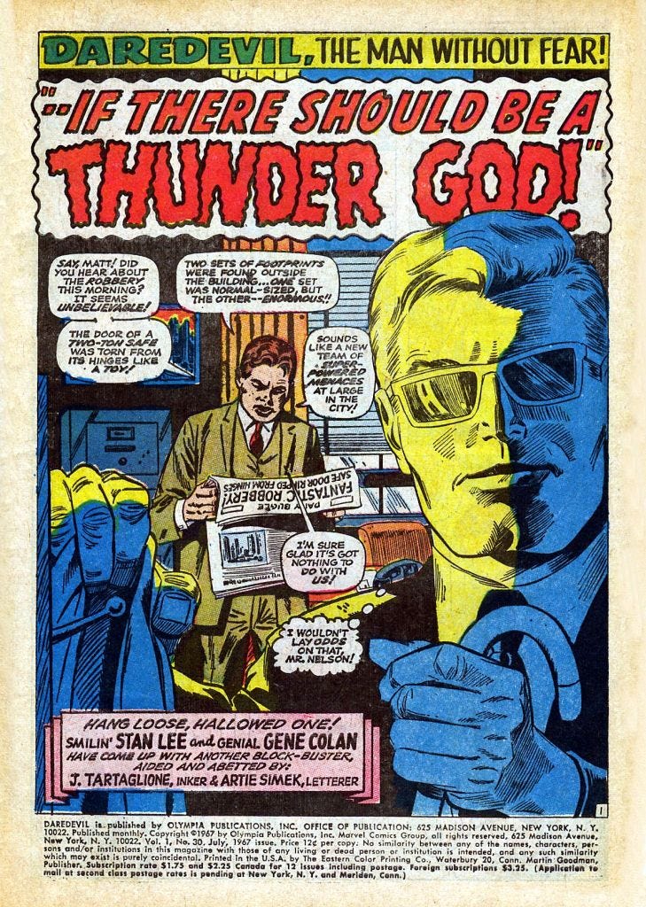 Bonus: The Greatest DAREDEVIL Story Ever Told!