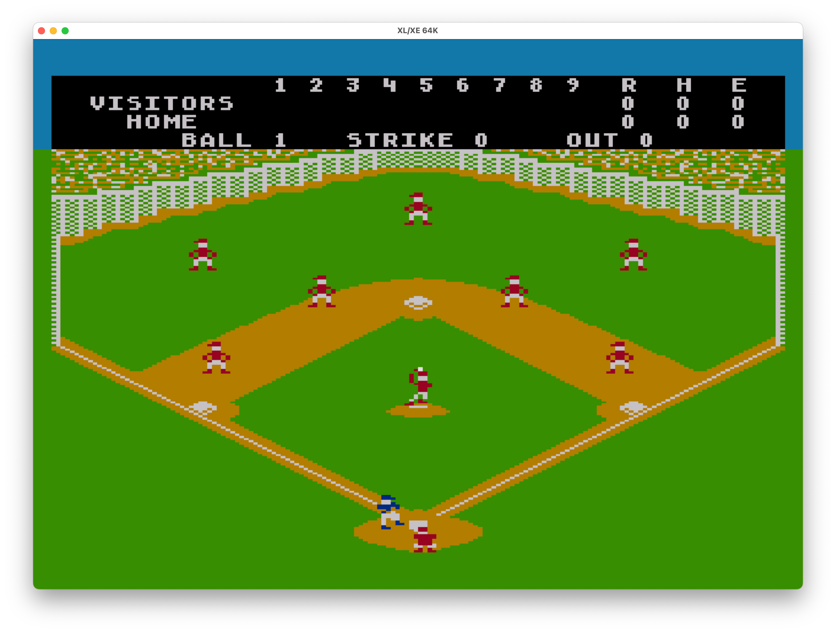 8-bit Baseball Games - by Paul Lefebvre