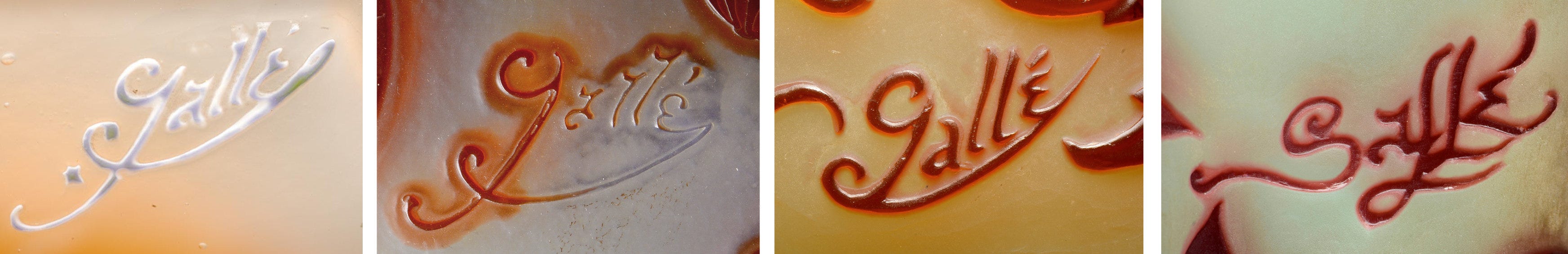 The Gallé signatures on glass after 1904 : a tentative chronology (part ...