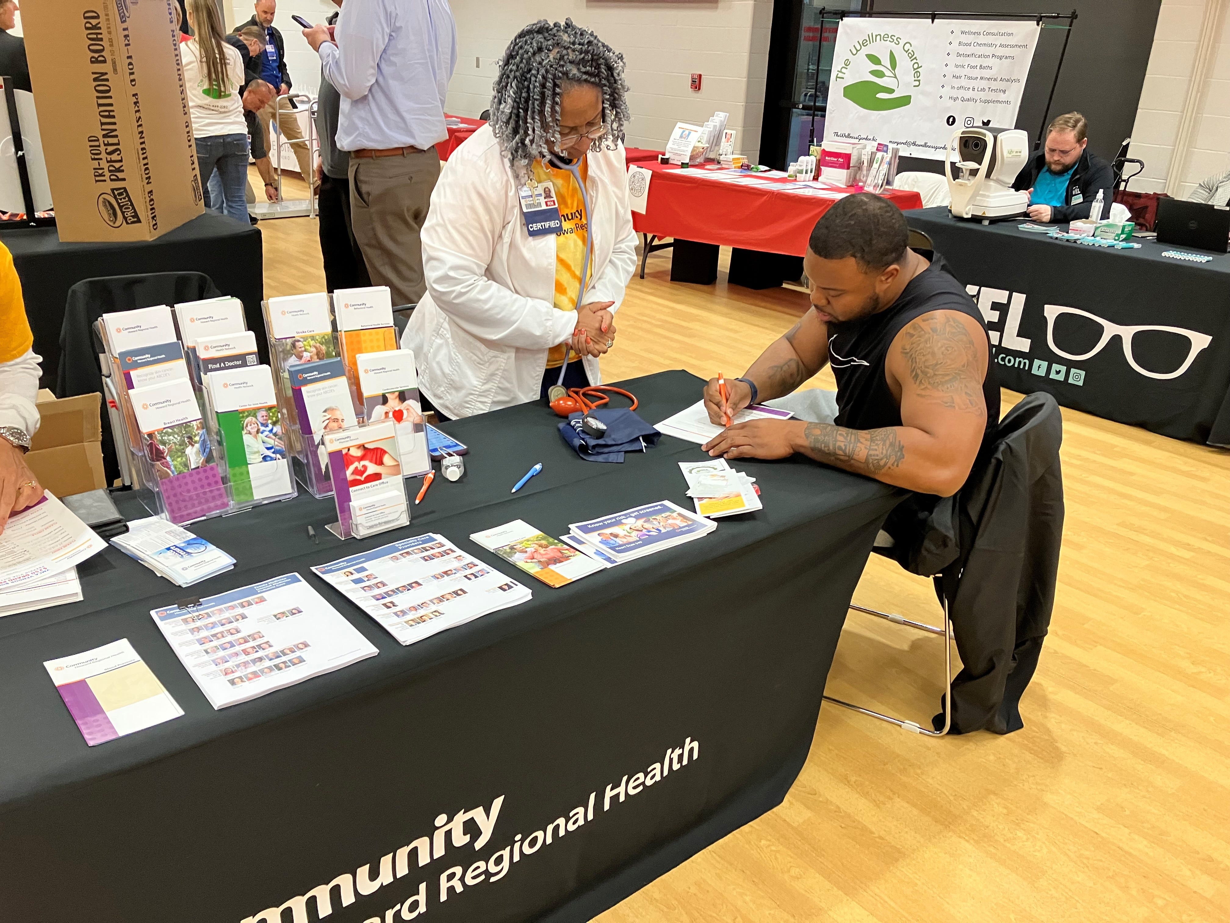 YMCA Health Fair packs the house - by Patrick Munsey