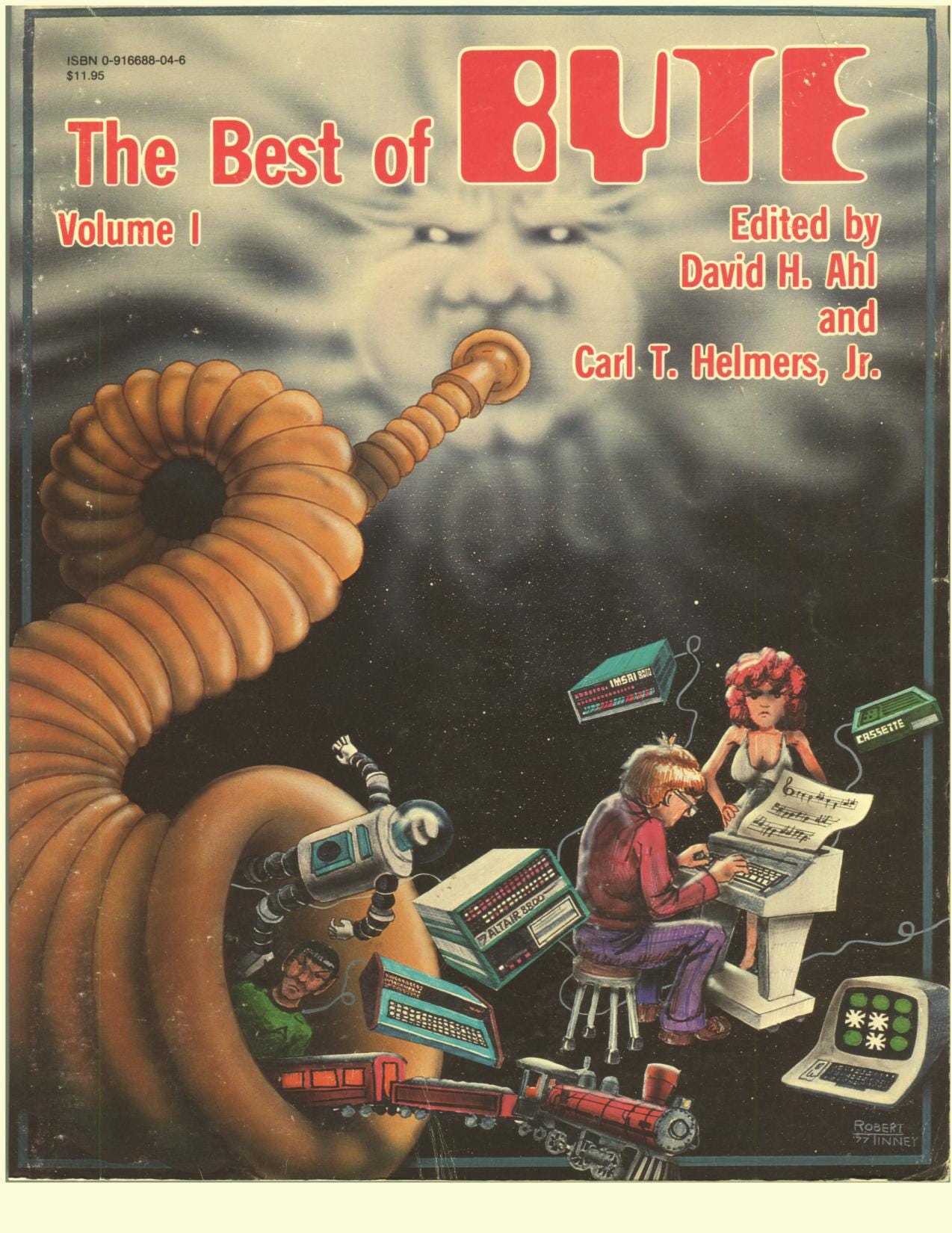 MORE truly epic BYTE magazine covers by Robert Tinney