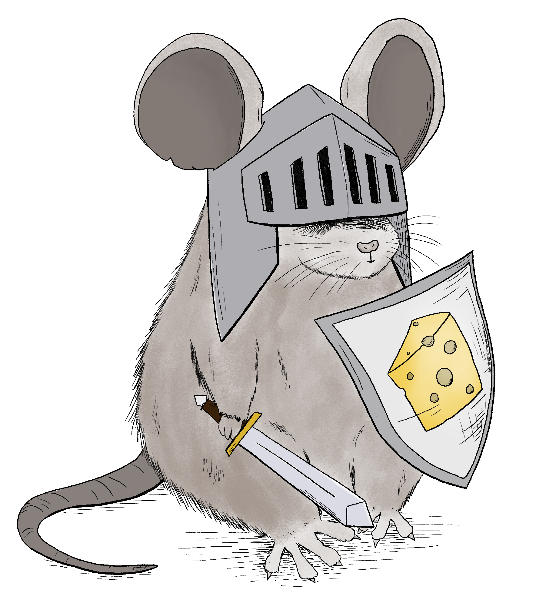 The Mouse Who Wanted to Be a Knight - by Jan Lionsnest
