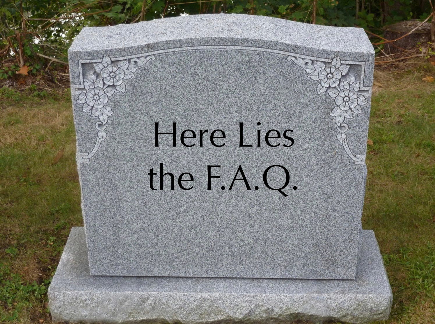 Why Traditional FAQs Don’t Work - The Blonde Byte