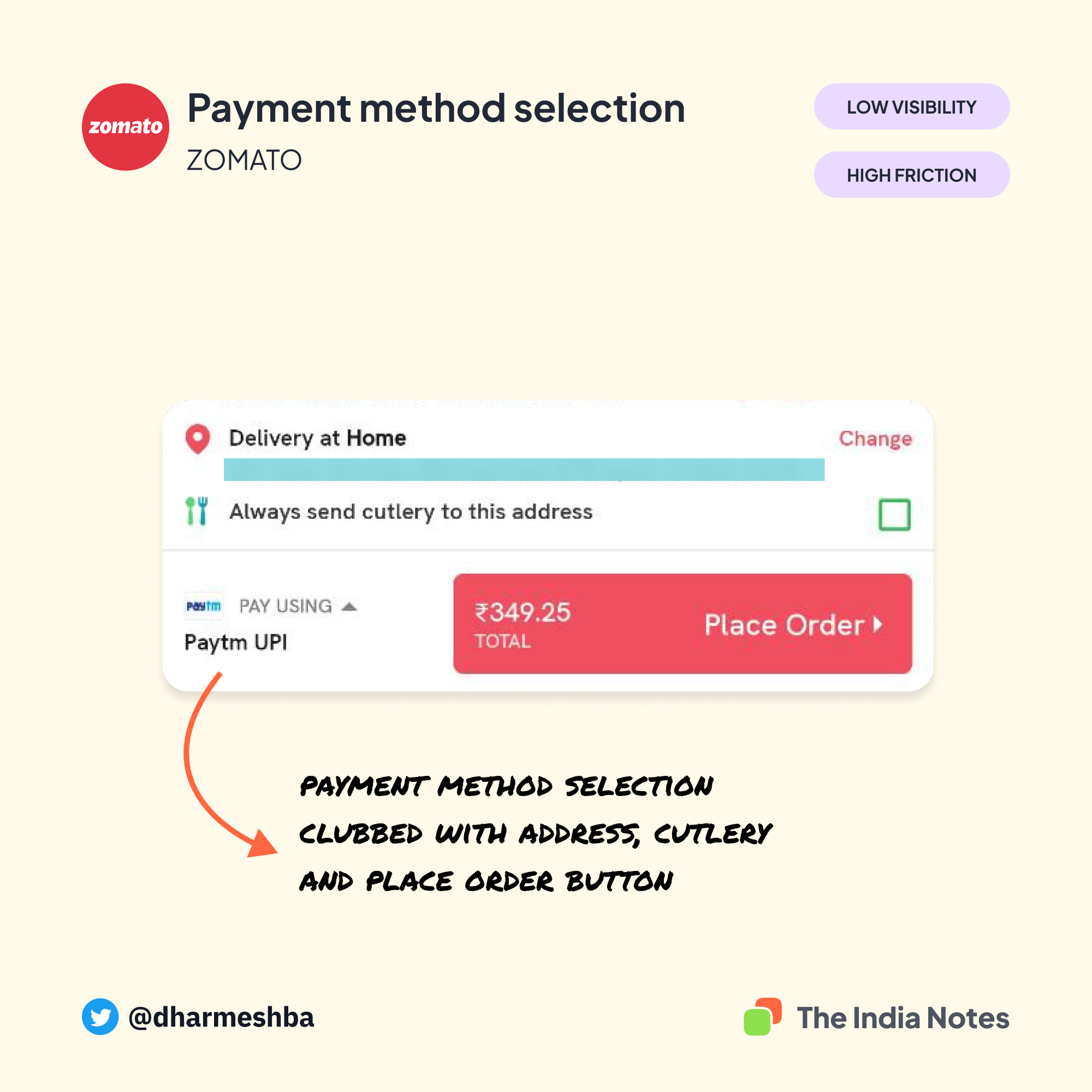 How are default choices designed in Indian apps?