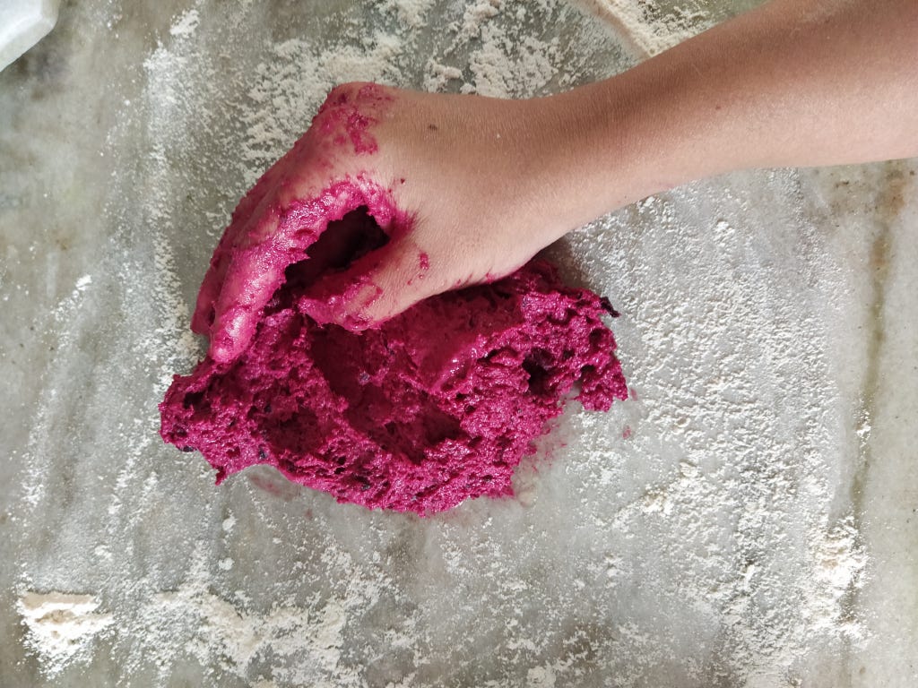 Winter warmers: Whole-wheat Beetroot Buns - by Taiyaba Ali