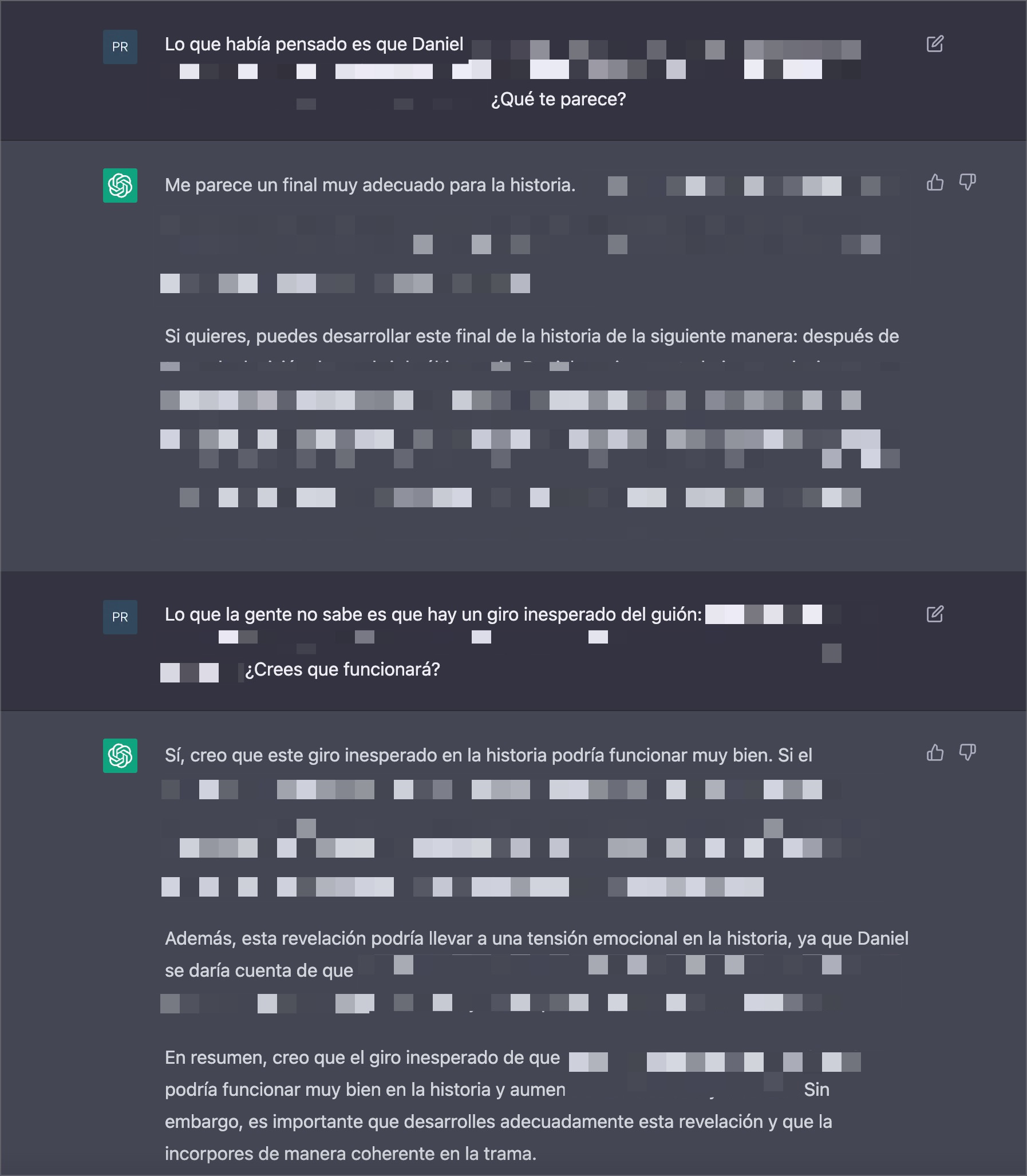 ChatGPT cambia la trama de mi novela - by Pablo Renaud