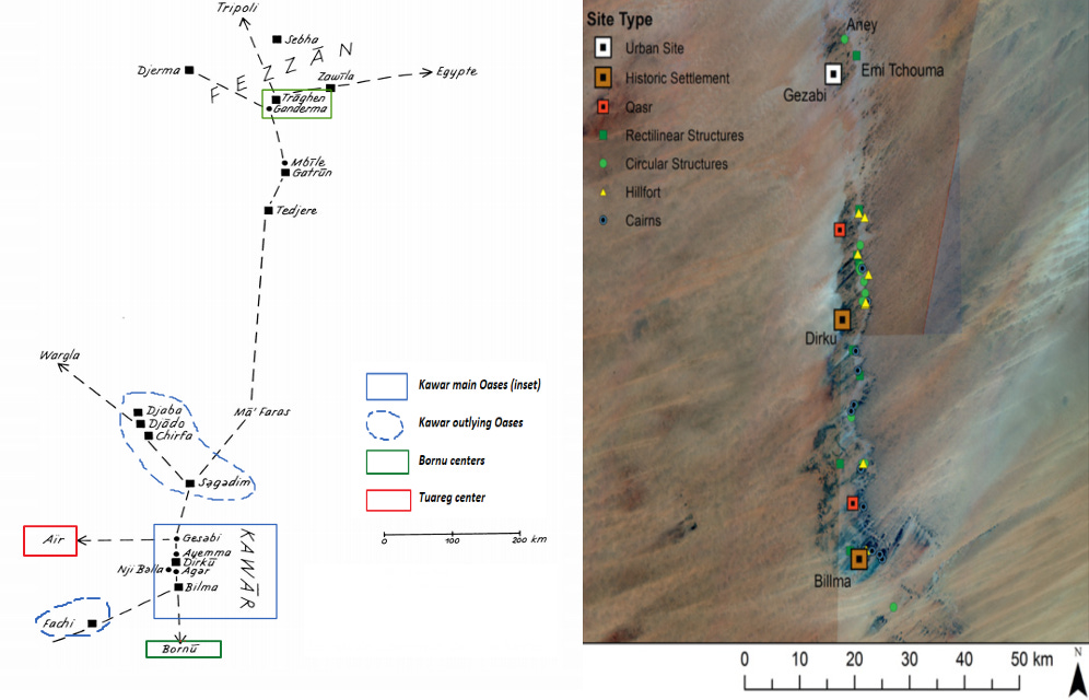 An African civilization in the heart of the Sahara: the Kawar oasis ...