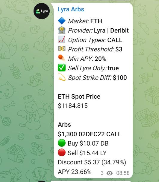 Introducing Lyra Arb Bot! - Ethboi’s Substack