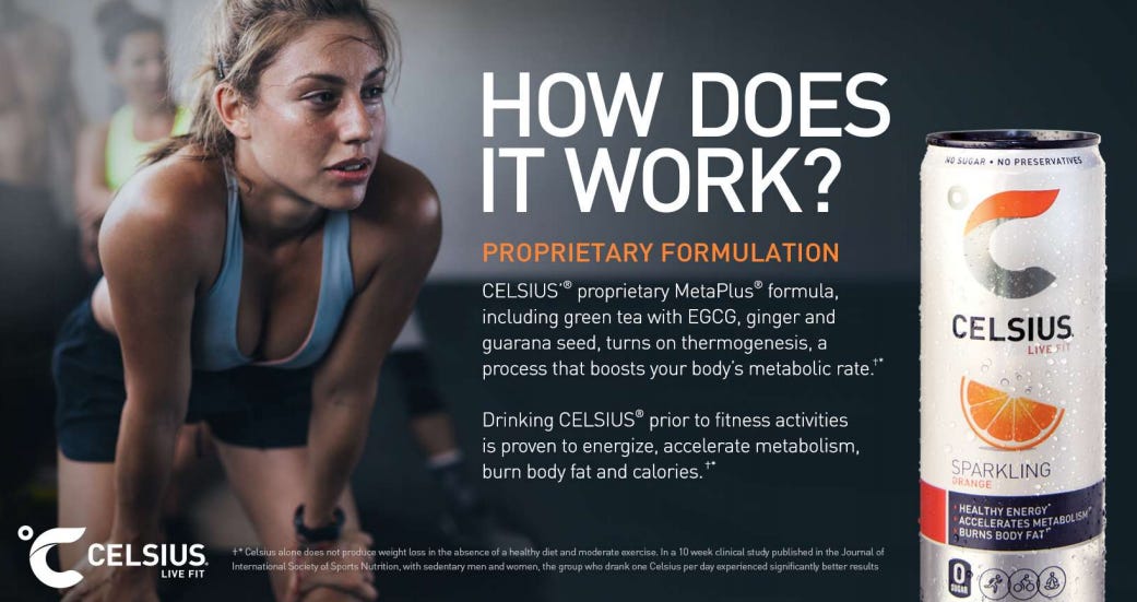 Deep dive on Celsius ($CELH) - by Jonah Lupton