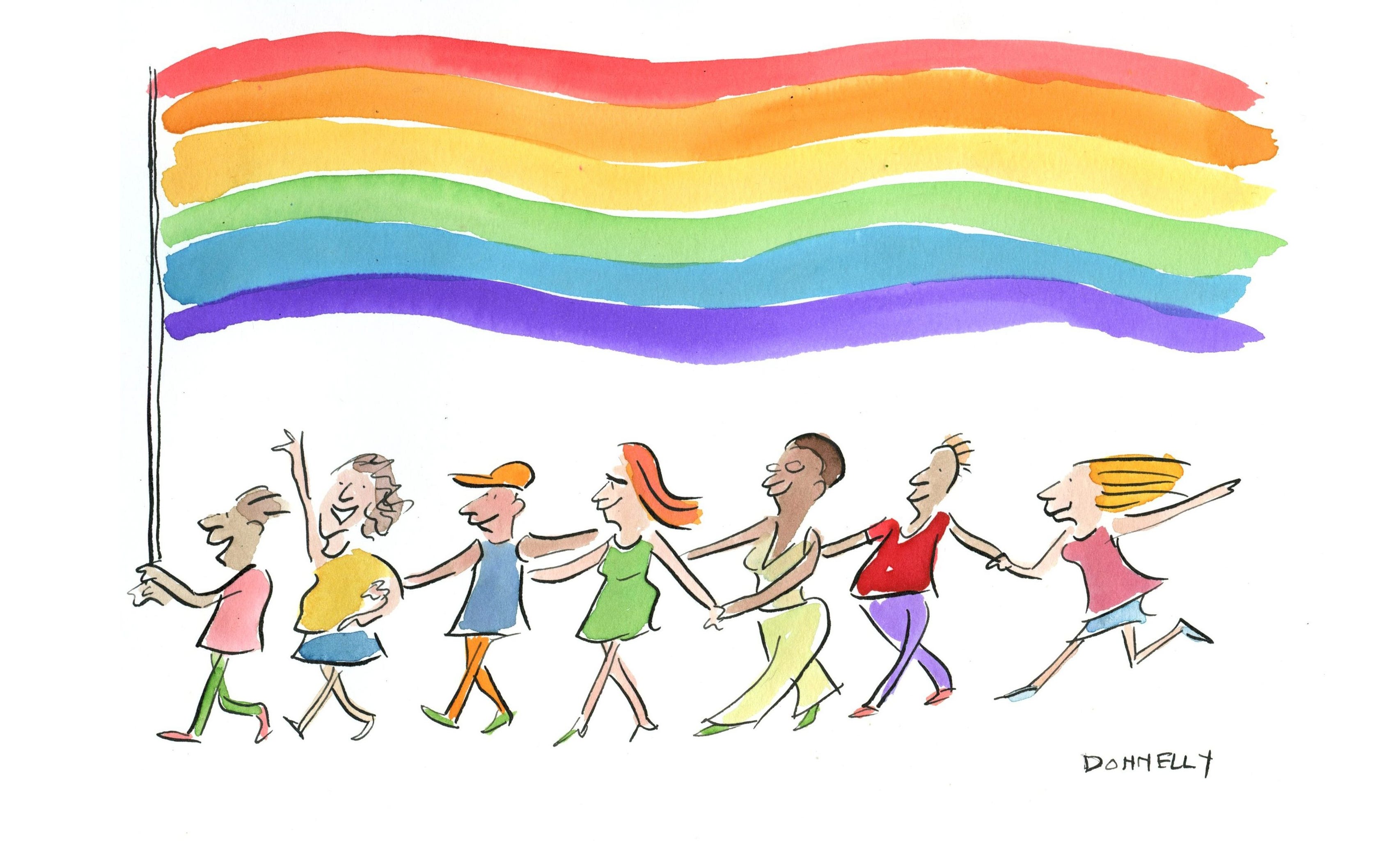 Happy Pride, Everyone! - by Liza Donnelly - Seeing Things